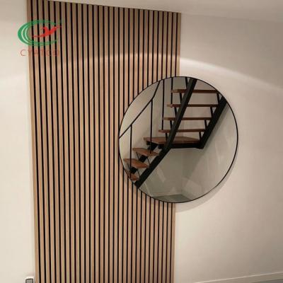 Cina Pannelli di legno acustici a prova d'umidità del MDF per insipido fonoassorbente delle pareti in vendita