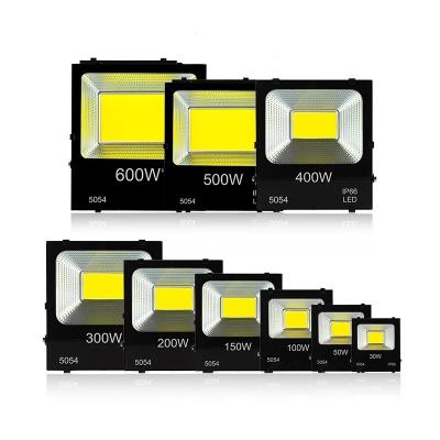 Cina High Power 500w led flood light 100W 50W 30W 20W 10W Slim IP65 Waterproof Outdoor LED Floodlight COB Flood Light Spotlights in vendita
