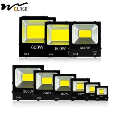Cina 6000K 500w LED Flood Light Slim 30W 20W IP65 Ignifuga Cob Flood Light in vendita