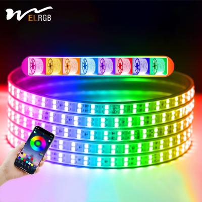 Cina IP65 Waterproof 180LEDs/m Color Changing LED Light Strip for Lighting Solutions Service in vendita