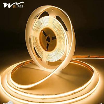 Cina Smart White COB Led Strip Light with App and Remote 227g IP20 3000K Bright Warm White in vendita