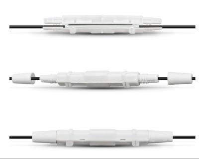 Cina ABS FTTH Fiber Optic Fusion Protection Round Box Protecting Optical Fiber in vendita
