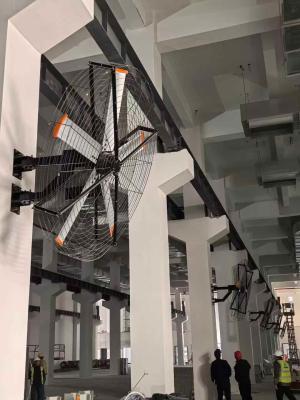 Κίνα 1.5m / 2m Διαμέτρου τοίχος τοποθετημένοι βιομηχανικοί ανεμιστήρες ευέλικτη εγκατάσταση προς πώληση