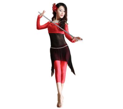 Cina La pratica comoda di danza del ventre copre la maglia dell'elastam per l'autunno/inverno in vendita
