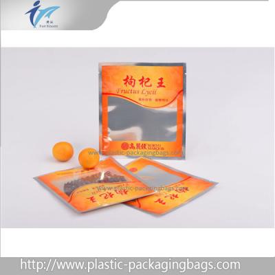 Cina borse dell'alimento della chiusura sottovuoto di stampa di logo su misura 100G con la tacca dello strappo in vendita