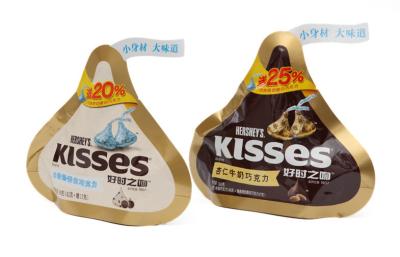 Cina Borse a prova d'umidità di imballaggio per alimenti del cioccolato di forma irregolare in vendita