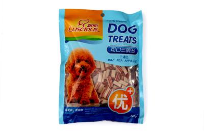 Cina ANIMALE DOMESTICO/borse alimento per animali domestici PE/di VMPET, borsa laterale della guarnizione del cibo per cani 3 in vendita