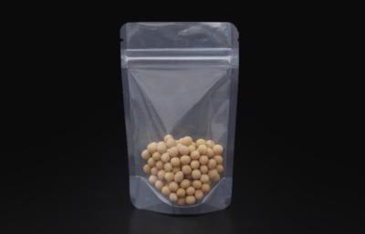 Cina Borse d'imballaggio del PE del tè di plastica trasparente a prova d'umidità della chiusura lampo in vendita