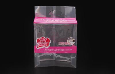 Cina Strofinate bagnate di plastica trasparenti che imballano, borsa riciclabile del rinforzo in vendita