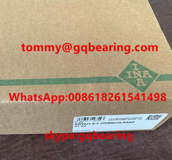 INA KWVE25-B-S-V1-G3 Four row Linear Ball Carriage Narrow Type Linear Block