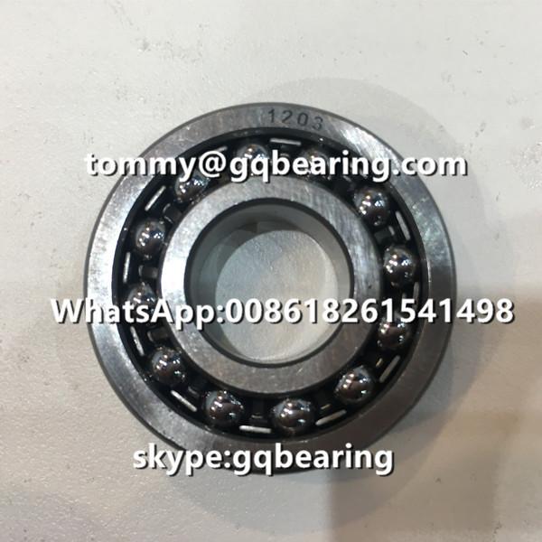 1203 Steel Cage Double Row Self-aligning Ball Bearing