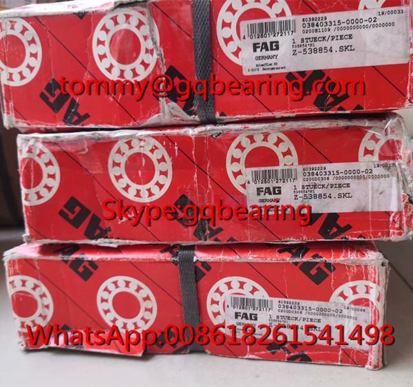 FAG 538854 Double Row Angular Contact Ball Bearing Packing