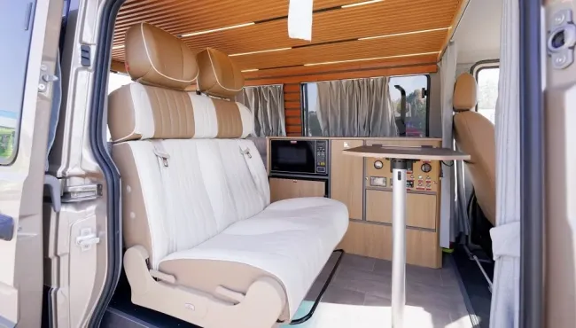 Compact and Stylish Campervan for Memorable Family Getaways