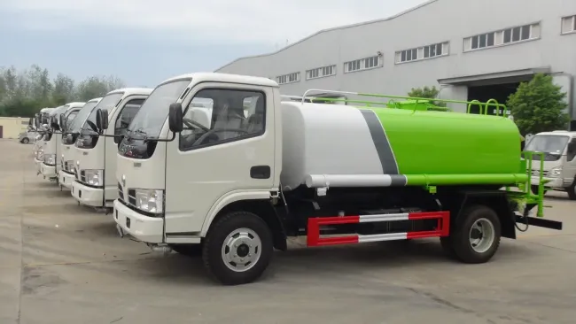 Dongfeng 4*2 3ton/4ton/5ton Water Tank Truck Water Sprinkler Spraying Road Cleaning Truck