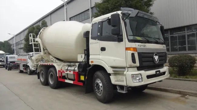 10 Wheelers Foton Construction Equipment China Concrete Mixer Vehicle Construction Machinery 2024 M3000 Mixer
