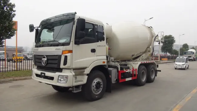 10 Wheelers Foton Construction Equipment China Concrete Mixer Vehicle Construction Machinery 2024 M3000 Mixer