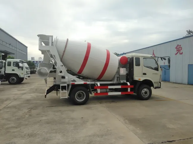 Forland 6cbm Cement Carrying Construction Equipment Cement Mixing Truck Concrete Mixer Pump Truck Small Concrete Mixer