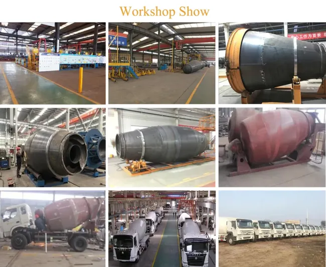 Forland 6cbm Cement Carrying Construction Equipment Cement Mixing Truck Concrete Mixer Pump Truck Small Concrete Mixer