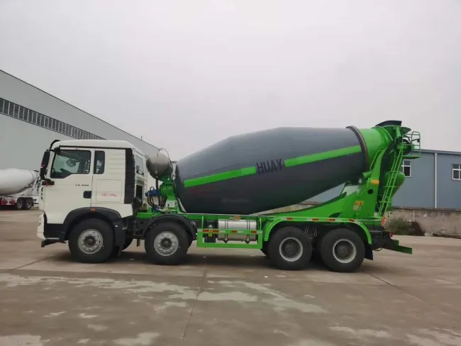 Hot Sale HOWO 8X4 12cbm Construction Vehicle Cment Transportation Machine Beton Machine Small Mobile Cement Mixer