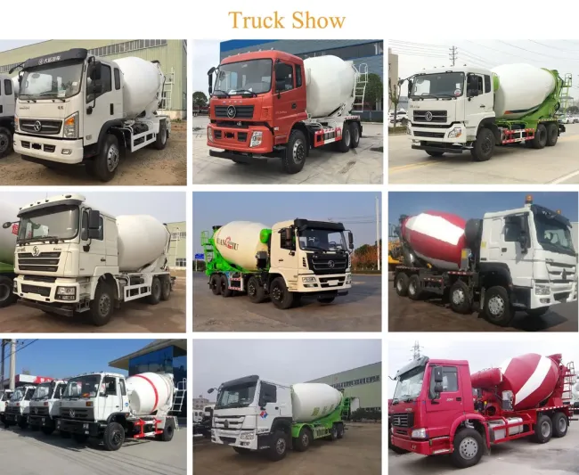 Hot Sale HOWO 8X4 12cbm Construction Vehicle Cment Transportation Machine Beton Machine Small Mobile Cement Mixer