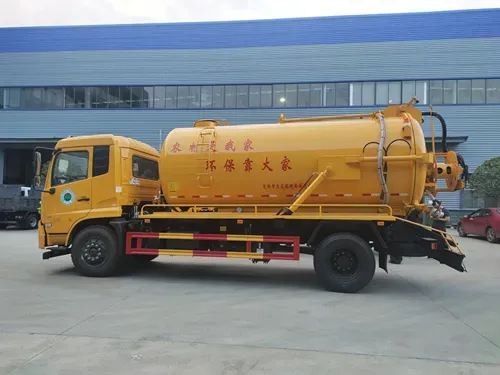 10, 000L Dongfeng Vacuum Sewage Suction Tanker Suction Sewage Truck
