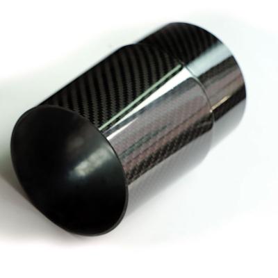 중국 부식 저항성 100% 3K 반짝이는 트빌 탄소 섬유 복합 파이프 판매용