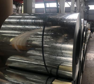 Κίνα Z40 0,4mm 1250mm Μεγάλο φωτεινό σπαγκλάκι θερμό βύθιση Ζυγισμένα ατσάλινα σπείρα GI για κυλιόμενη πόρτα και πάτωμα κατάστρωμα DX51D προς πώληση