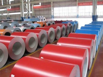 중국 롤 컬러 코팅 스톡 Gi PPGI PPGL 가열 된 ASTM 0.35mm 0.45mm 금속 판매용