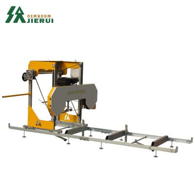Cina Lavori del legno JIERUI Macchina portatile idraulica automatica segatrice elettrica per taglio di legno in vendita