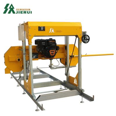Cina Macchina di taglio a rimorchio di segatura portatile per il taglio di legno di precisione su segatrice a gerry in vendita