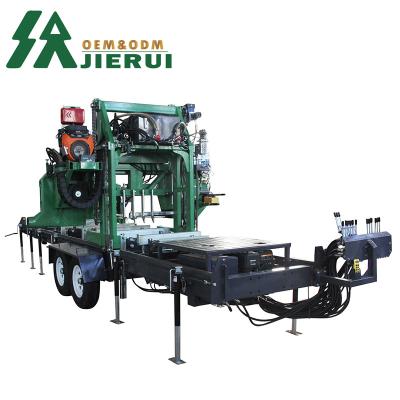 Cina 27HP benzina Legno di taglio Bandsaw Saw Mill Machine per la lavorazione del legno di tronco in vendita