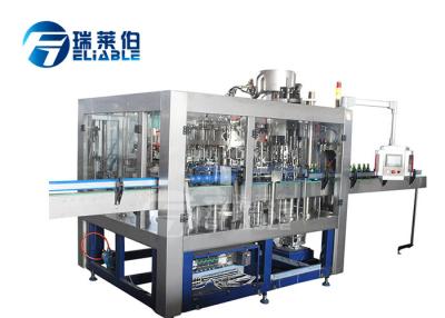 Cina Linea di imbottigliamento di vetro automatica della birra con il tappo corona/cappuccio di alluminio, a basso rumore in vendita