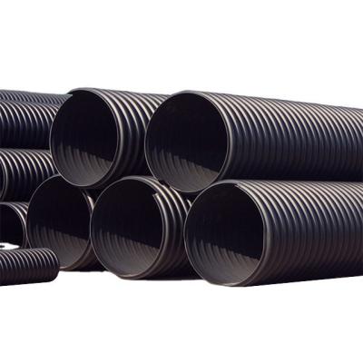 Cina A 8 pollici dell'HDPE di tipo B tubo di scarico la struttura ondulata doppia di bobina del tubo per fognatura in vendita