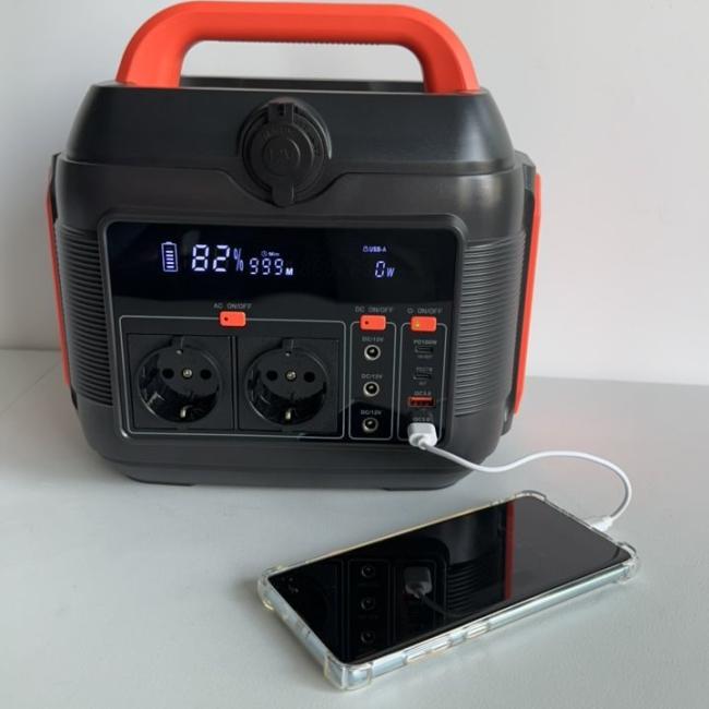Factory AC 110V 220V 600W Portable Generator Lithium Battery Mobile Power Outdoor Power Station