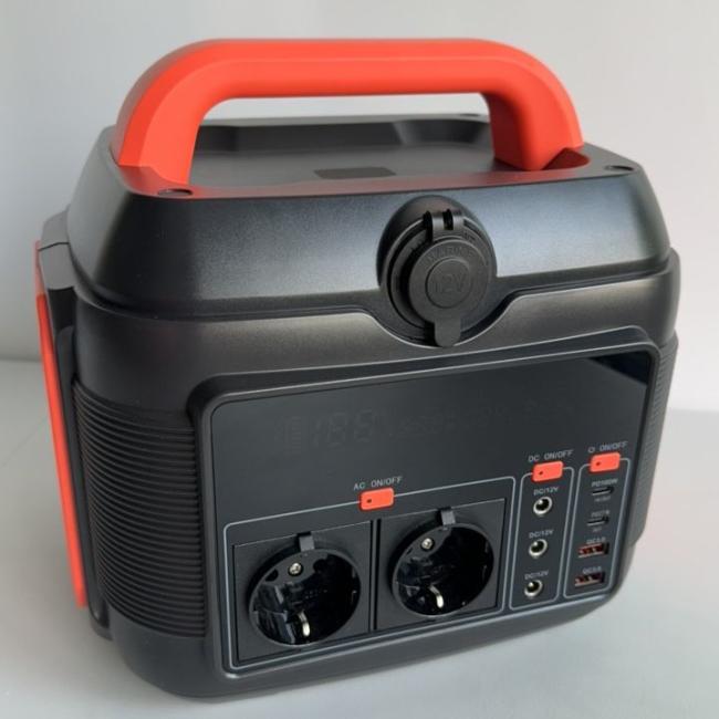 High-Power Portable Lithium Battery 600W Outdoor Mobile Power Station AC Output 220V Generator