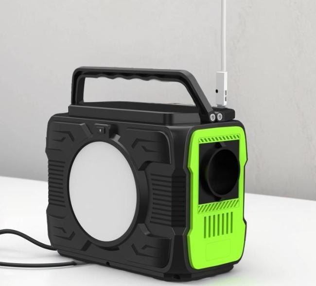 200W Camping Mobile Lithium Mobile Power Lithium Batter Solar Power Station