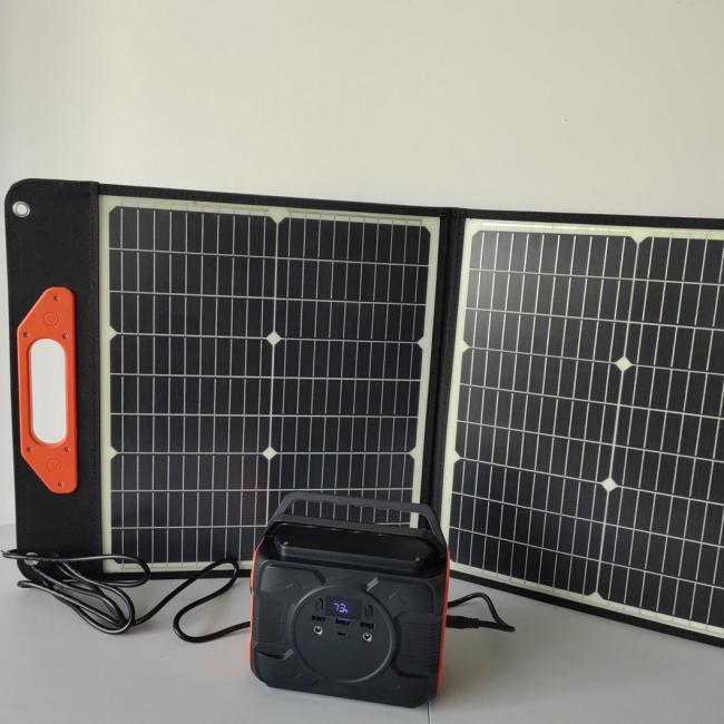 300W Solar Generator Portable Solar Power Bank Power Station
