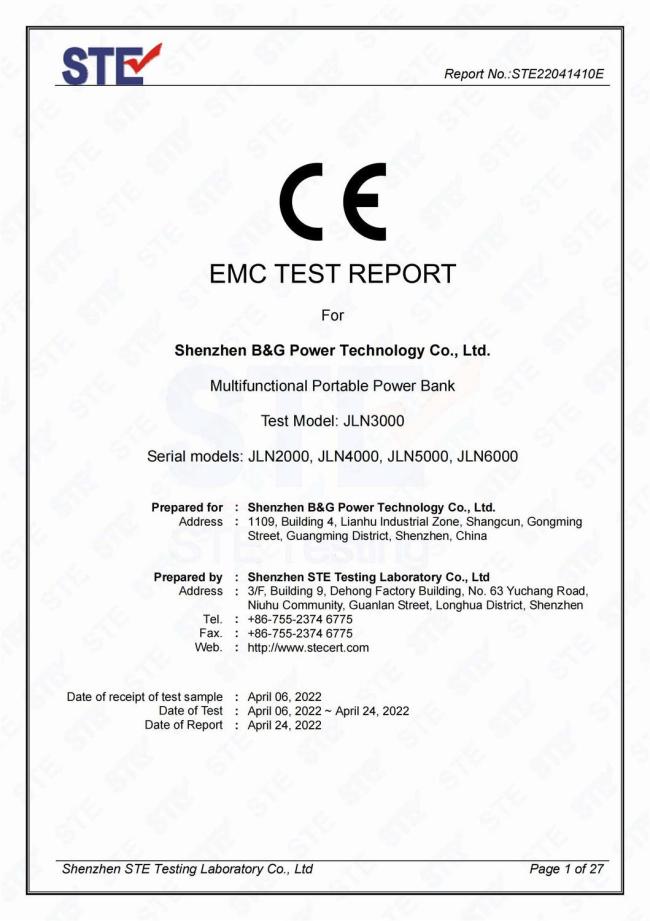 3000W Generator Portable Power Station Outdoor Emergency Power Supply