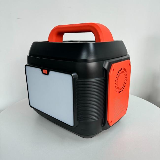 Outdoor Portable Power Station 600W Camping RV 220V Output Power Solar Generator