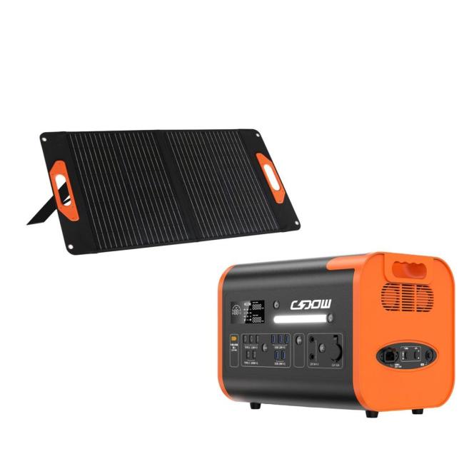 2000W Fast Charging Outdoor Camping Solar Generator Mobile USB Power Station