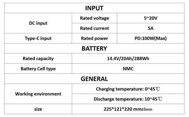 Hot Selling 300W Mobile Power Station Home and Outdoor Solar Generator