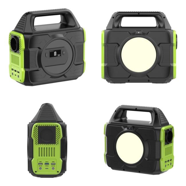 Hot Selling 300W Mobile Power Station Home and Outdoor Solar Generator