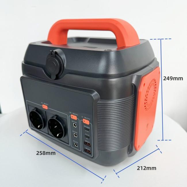 Type-C Pd (100W) Sine Wave Lithium Battery Overtemperature Protection for Portable Power Stations