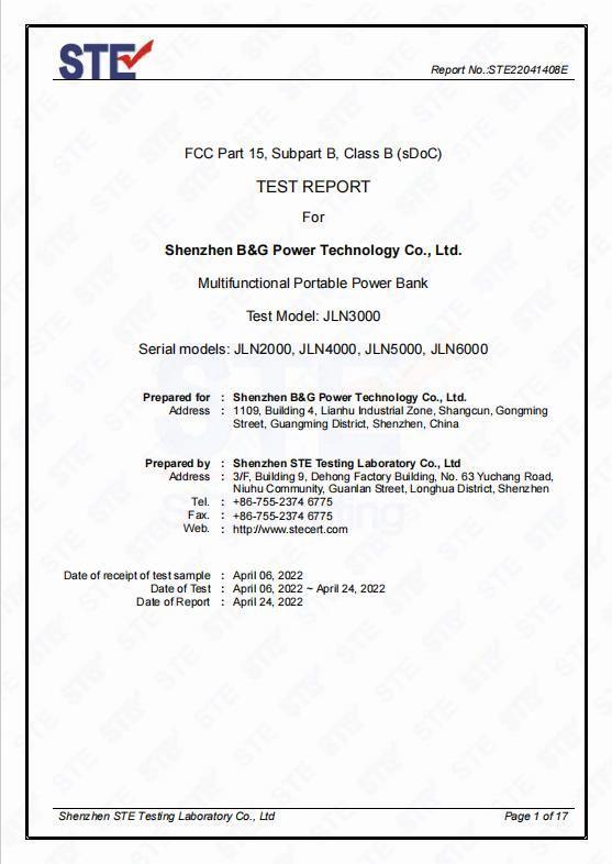Portable Power Supply 2200W 3000W 600W Solar Power Station