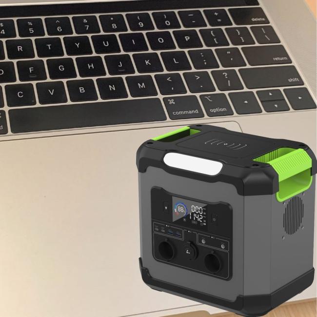 Outdoor 60 Ah 1344 Wh / 22.4 V / 1500 W / 420000 mAh Portable Energy Storage Power Station
