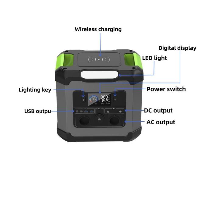 1500W Outdoor Mobile Power Supply Quick Charge Portable Power Station