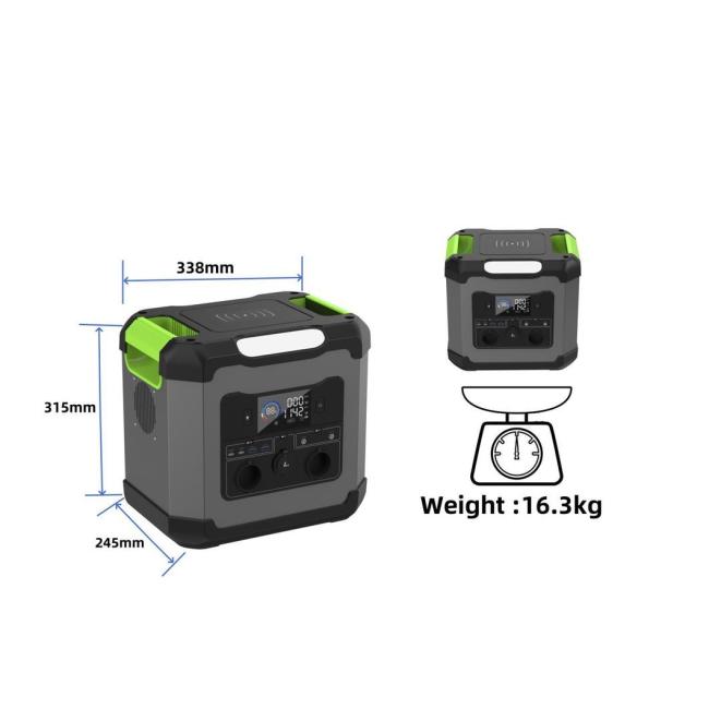 1500W Outdoor Mobile Power Supply Quick Charge Portable Power Station