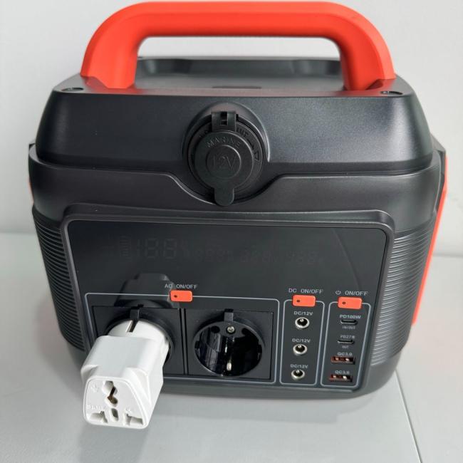 600W Portable Solar Generator with Type-C USB DC AC Output Mobile Power Station