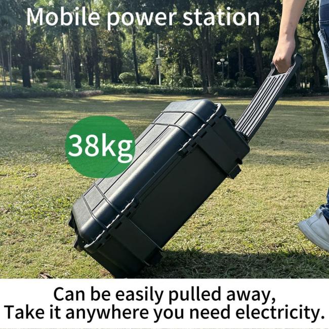 5000W New Energy Storage Large Capacity Lithium Battery Solar Power Station