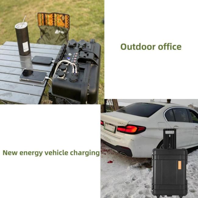 5000W New Energy Storage Large Capacity Lithium Battery Solar Power Station